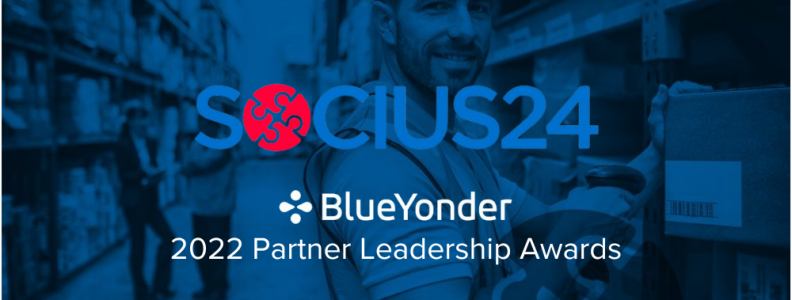 Socius24 Limited named Blue Yonder Selling Partner of the Year for third consecutive year - Socius24